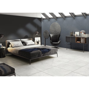 Azulev Delice 12" x 35" Ceramic Marble Look Wall Tile | Wayfair